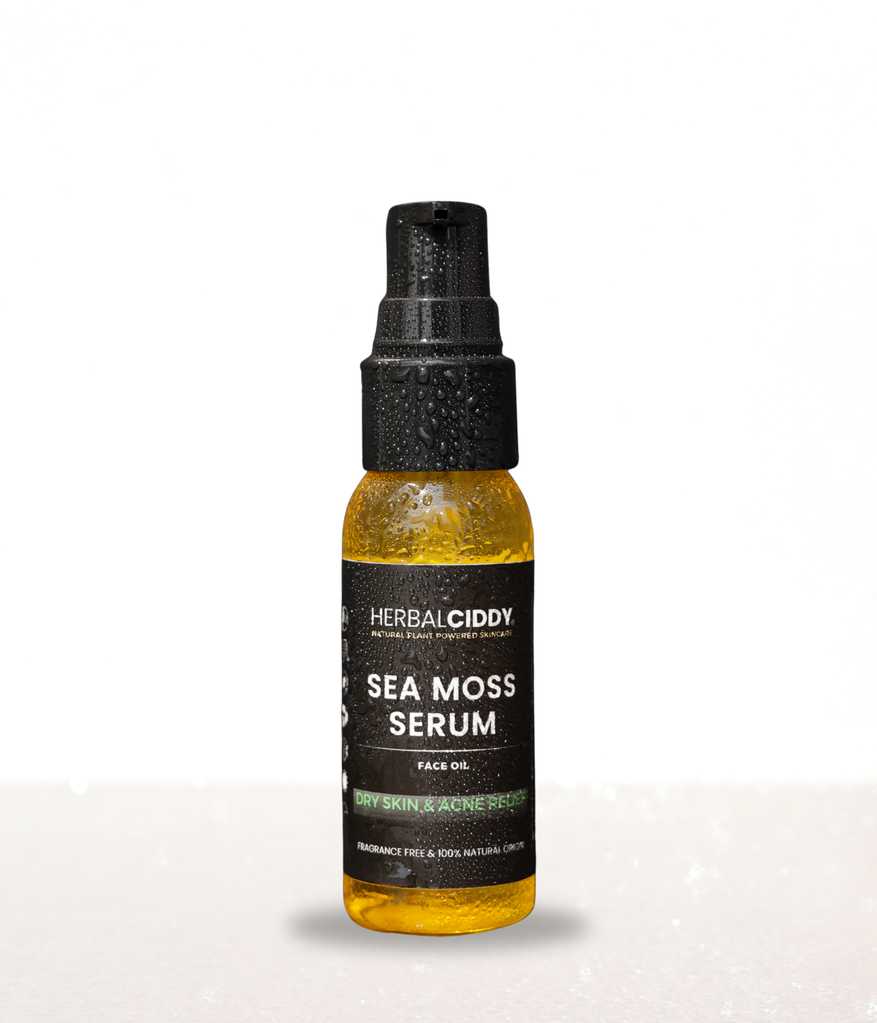 SEA MOSS SERUM FACIAL OIL – DRY SKIN & ACNE RELIEF – Herbal Ciddy