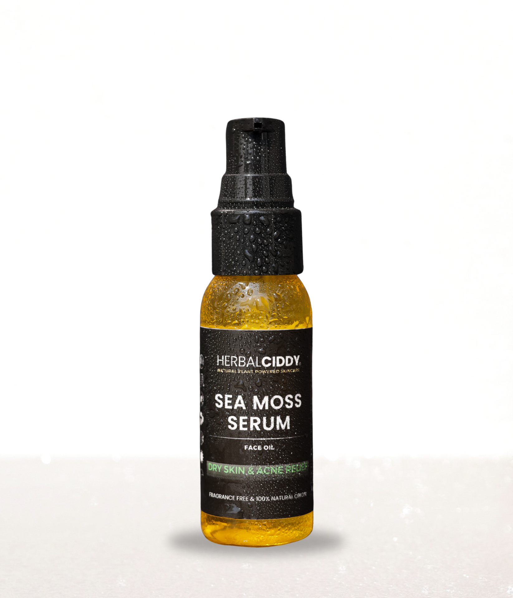 SEA MOSS SERUM FACIAL OIL – DRY SKIN & ACNE RELIEF – Herbal Ciddy